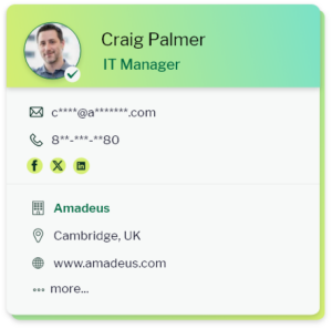 UK Email List | 7M+ Verified UK Contact Data