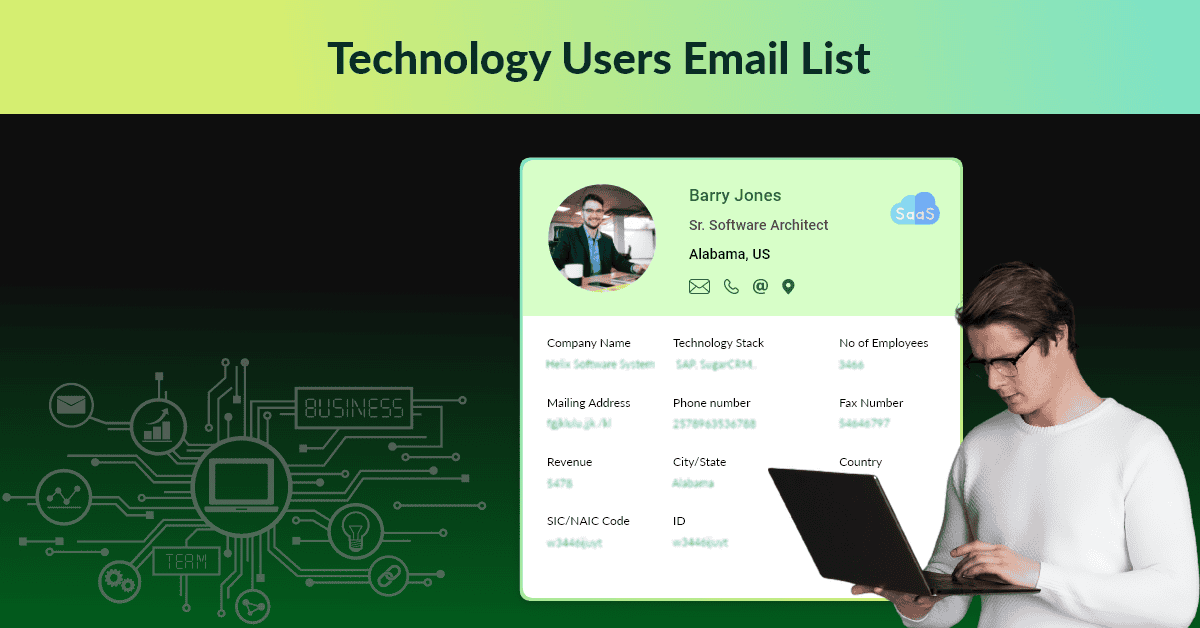 Technology Users Email List | Accurate Contacts Database