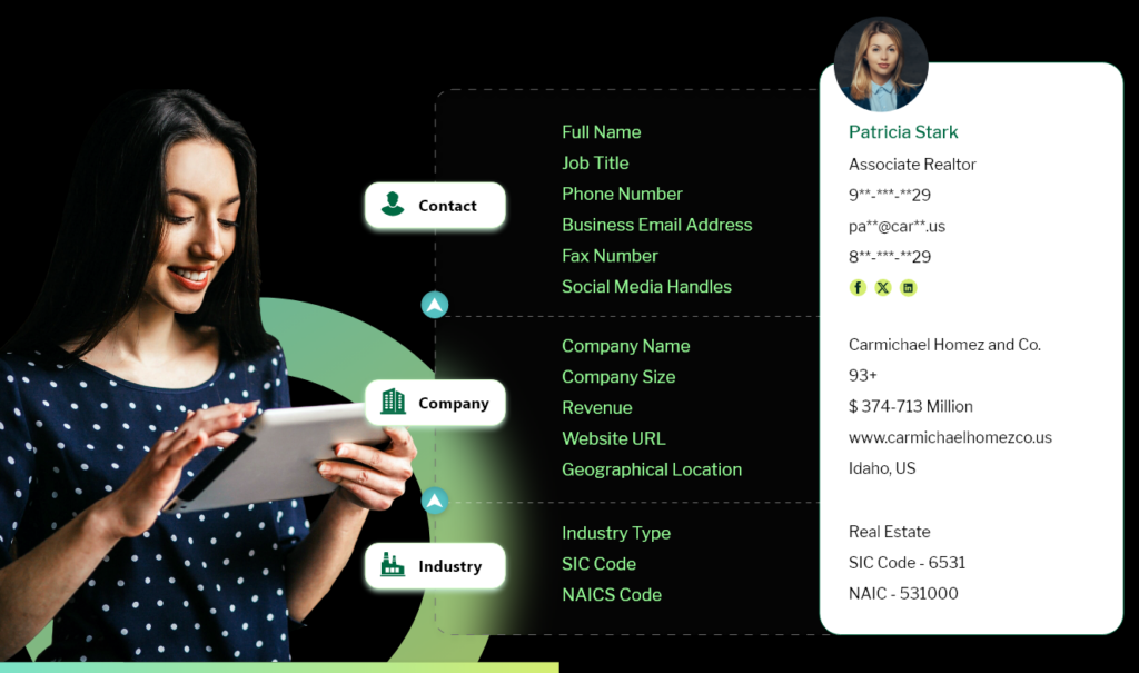 Real Estate Agent Email List | 728K+ Active Agents Contacts