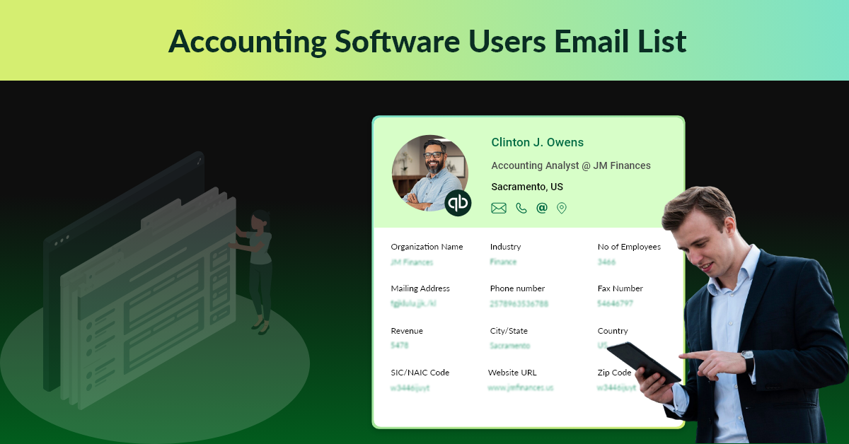 Accounting Software Users Email List | Verified Database