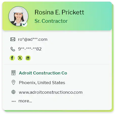 Contractors Email List | 311K+ Contractors Contacts