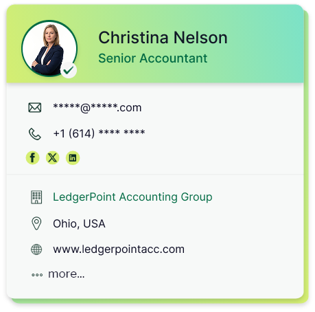 Accounting Professionals Email List | 1.7M+ Global Contacts