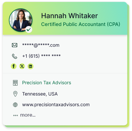 Accounting Professionals Email List | 1.7M+ Global Contacts